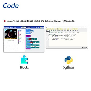 FREENOVE Micro:Rover Kit for BBC Micro:bit (V2 Included), Obstacle ...