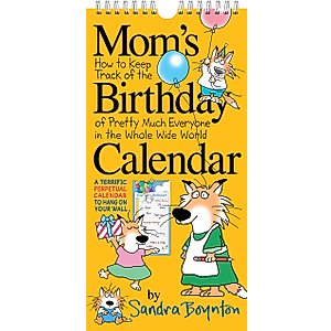 Mom's Birthday Calendar (revised edition)