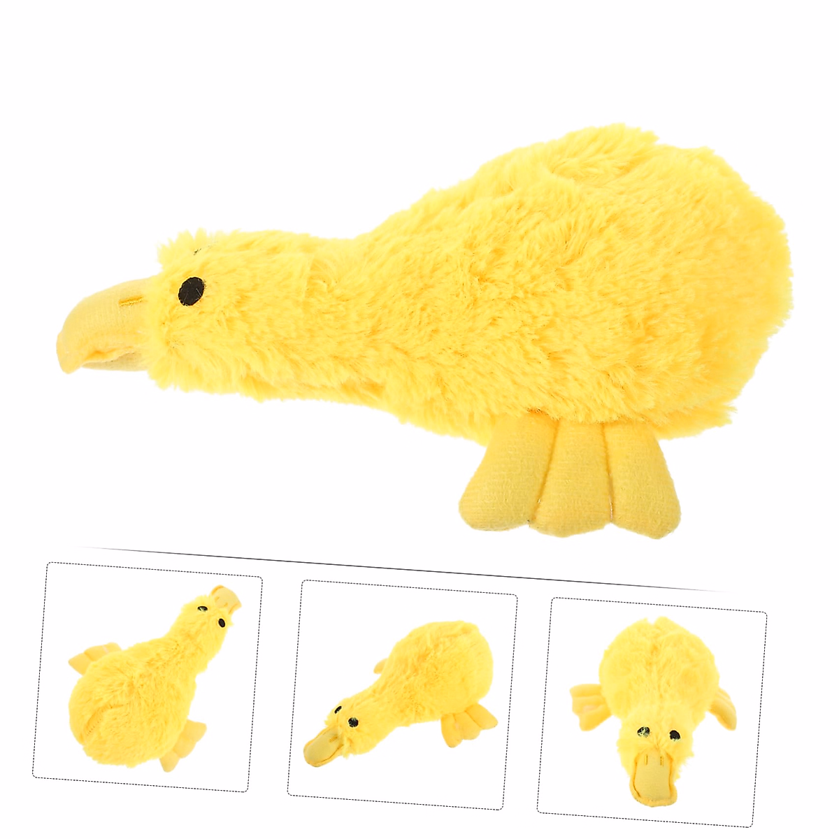 CIYODO Toys Animal Shaped Dog Squeaky Toy Shaped Dog Squeaky Toy Dog Toy Squeakers Molar Plush Small Dog