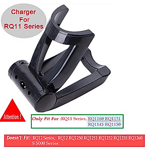 RQ11 HQ8505 Shaver Power Supply Chager Set Kit with Foldable Stand Charger Holder Repalce Base Holder Power Adapter Compatible with RQ1150 RQ1151 RQ1155 RQ1160 RQ1180 RQ1190 RQ1160CC