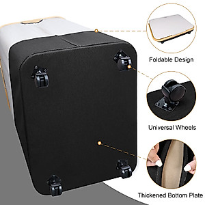 Laundry Hamper with Wheels, 105 Liters Large Launry Baskets for Laundry with Lid, Collapsible Cloth Hamper for Bedroom, Bathroom, College Dorm, Laundry Room