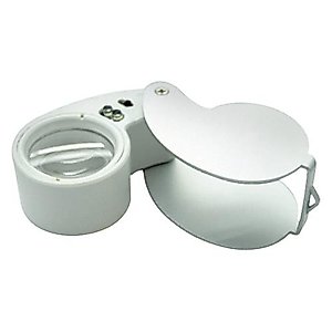 Grower's Edge Illuminated Magnifier Loupe, 40x, Model: 704467, Home & Garden Store