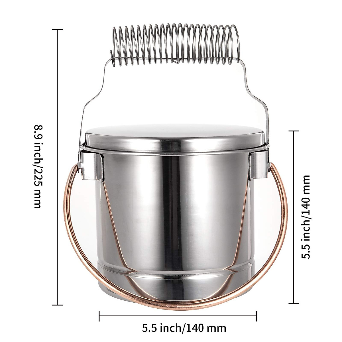 MyLifeUNIT Paint Brush Cleaner, Paint Brush Holder with Large Capacity Wash Tank and Removable Screen