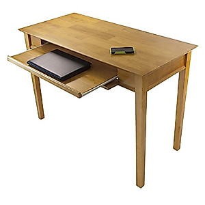 Winsome Wood Studio Home Office, Honey