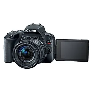 Canon EOS Rebel SL2 with 18-55mm Digital SLR Camera Kit 2249C002 (Renewed)