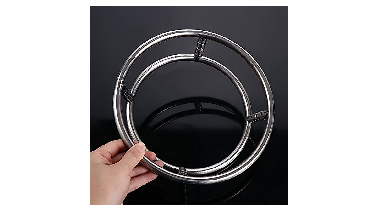 Durable Stainless Steel Wok Ring for Gas Stoves
