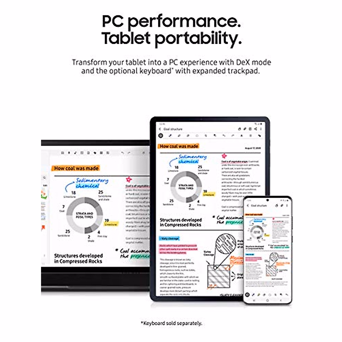 Samsung Galaxy Tab S7+ Wi-Fi, Mystic Silver -256 GB (Renewed)