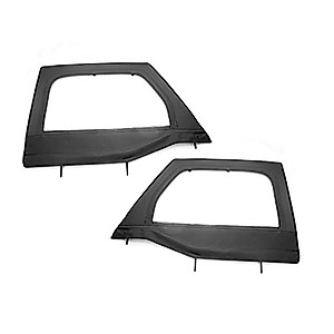 Rugged Ridge | Door Kit, Front, Upper, Black Diamond | 13711.15 | Fits 2007-2018 Jeep Wrangler JK