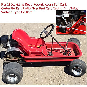 Viefow Go Kart Brake & Throttle Pedals with