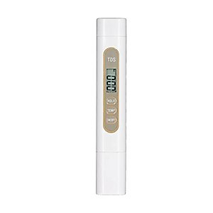 Pen Type TDS Meter, High Sensitivity Water Purity Tester 3 Key Water Electrolyzer Tester Portable Testing Kit with Backlit