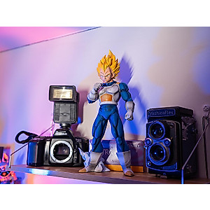LESESOBE Vegeta Figure Statues Figurine DBZ Action Figre Super Saiyan Collection Birthday Gifts PVC 11 Inch