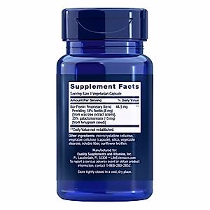 Life Extension Bio-Fisetin - for Anti-Aging, Heart, Eye and Kidney Health - Inflammation Management and Longevity Supplement Supplement - Non-GMO, Gluten-Free - 30 Vegetarian Capsules