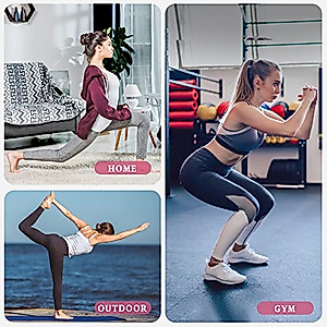 Dilobio Hip Thrust Belt, Booty Belt for Hip Thrust Use with Dumbbells, Kettlebells, Plates, Exercise Hip Thrust Belt with Slip-Resistant Padding for the Gym, Home and Workouts(Pink)