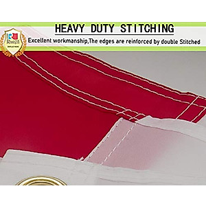 2 Pack Set America State Hawaii & Kanaka Maoli Flag 3x5 Ft Large, Both Sides moderate-outdoor&indoor 3' x 5' Kamehameha Hawaiian Flags House Decoration Banner Yard Gifts