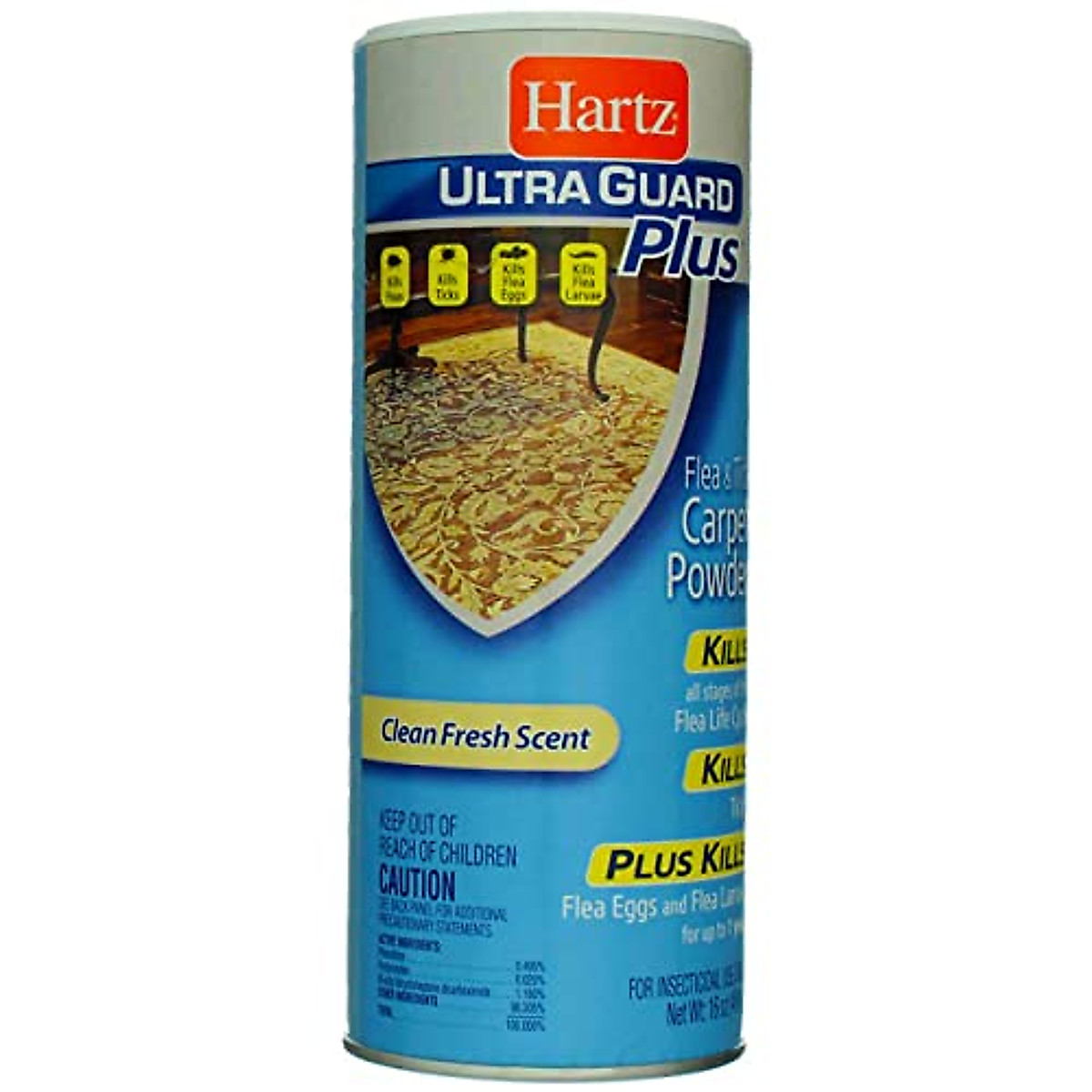 Hartz UltraGuard Plus Flea & Tick Carpet Powder - 16oz