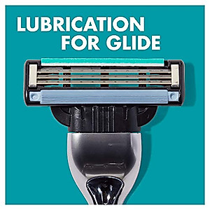 Gillette Mach3 Razor Blades for Men with Stronger-Than-Steel Blades, 8 Refills (Packaging May Vary)