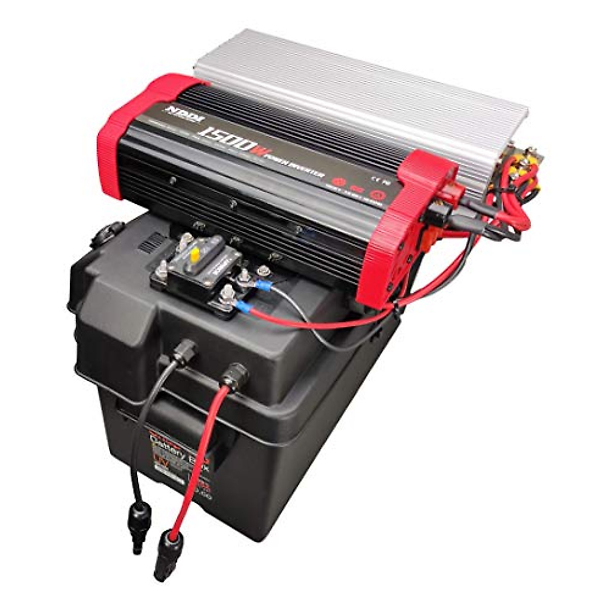 Cutting Edge Power 1500W BatteryLESS Solar Panel to 12V Solar Generator, No Battery Required, 120A Breaker, with 1500W Inverter