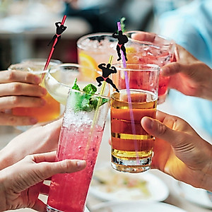 24pcs Bachelorette Party Favors Pink Stripper Dancing Men,Reusable Crazy Straws,Bachelor Straws,Mexican Mermaid Naughty Party Drinks Cocktail Straws Party Supplies bodybuilding 6 color Straws