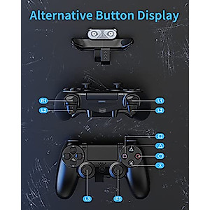 OLCLSS Paddles for Playstation4 Controller, Strike Accessory for PS4 Controller, Back Button Attachment for PS4 Controller, Strike Accessory PS4, Programmable Remap Kit Designed for the Original PS4 Controller