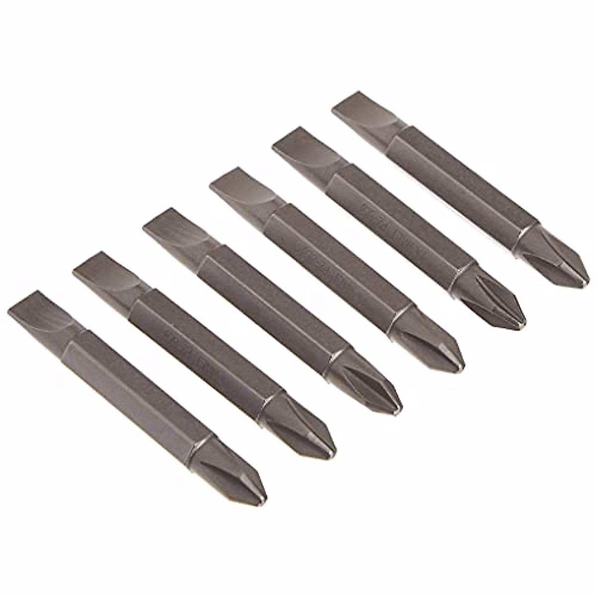 DEWALT Screwdriver Set, #2 Phillips / No. 8 Slotted Double Ended Bit, 6-Pack (DW2024B6)