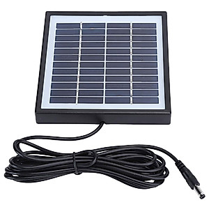 2W 12V Multifunctional Solar Panel Polysilicon Charging Board with Border for Outdoor Camping