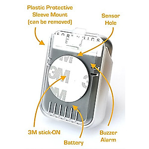 Car, Vehicle, Aircraft Carbon Monoxide CO Detector | Fast Low-Level 9ppm Alarm | Vehicles, Police, Pilots, Travel, Bus, Trucks | Metal Body, Small 2oz |