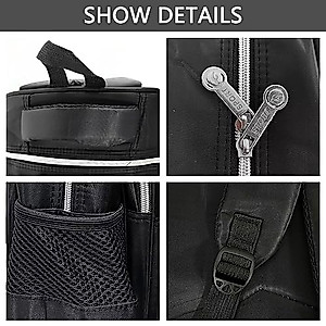 FANGKAI Anime Character Backpack Travel Backpack Spider Cartoon Man Bookbag with Lunch Box & Pencil Case Combo Set