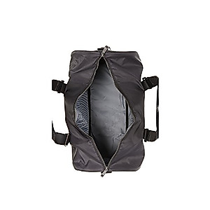 Herschel Novel Duffel Bag, Black/Black Synthetic Leather, Classic 42.5L