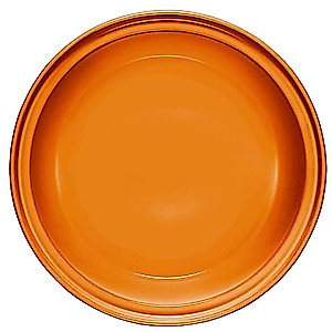 Le Creuset Stoneware Figural Pumpkin Baker with Lid, 9", Persimmon