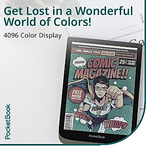 PocketBook InkPad Color, E-Book Reader, PB741-N-WW