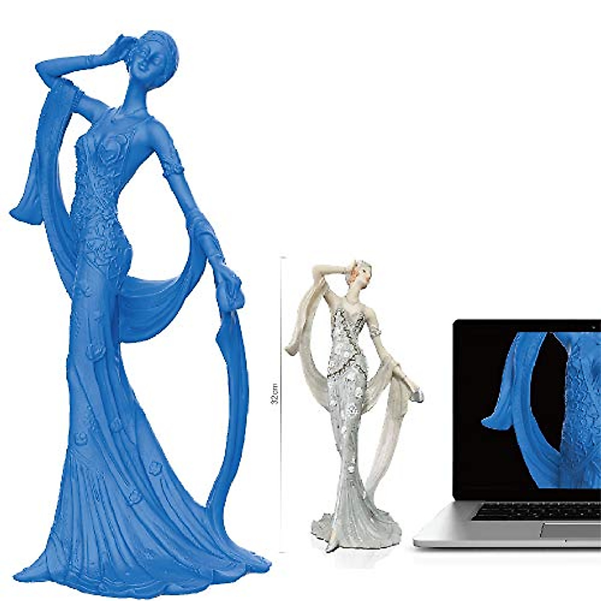 2023 EinScan Pro HD Versatility Handheld 3D Scanner with Solid Edge Shining3D Version CAD Software for Reverse Engineering, Healthcare, Manufacturing, Research, Art and Design