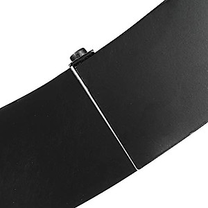 Doniks Fire Pit Ring 42 inches Outside / 36 inches Inside Diameter Heavy 2mm Metal Steel Ring-DIY fire Pit Ring Above or on The Ground for Outdoor Camping, Backyard (42 x 36 x 10 Inch)