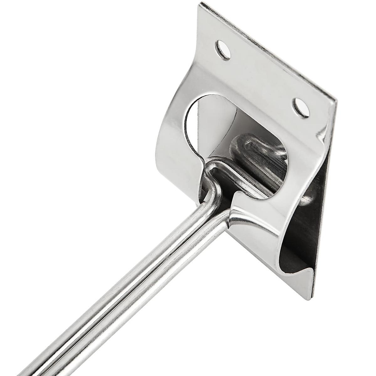 ACXFOND T Style RV Entry Door Holder, 304 Stainless Steel Trailer Door Latch, 6 Inches RVDoor Latch Trailer Door Holder RV Screen Door Latch for Camper Trailer Cargo(2 Set)