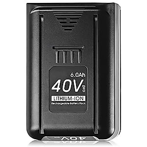 JIALIPOK 40V 6.0Ah Replacement for Kobalt 40V Battery Rechargeable Lithium Ion Cordless Power Tool Battery KB540C-06 KB245-06 KB240-06 Kb540-06