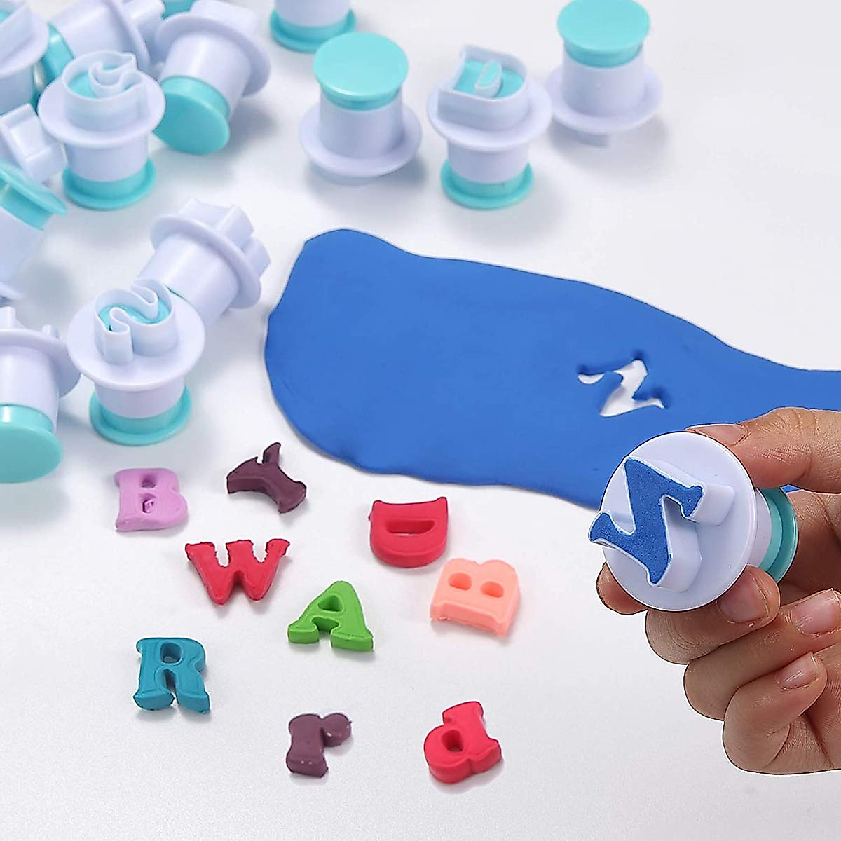 0-9 Numbers Cake Mold, Fondant Cookies Plunger Cutter Mold, DIY Chocolate Sugarcraft Stamp Impress, Numbers Cookie Cutters, Cookie Mold, Cookie stamp, Number Fondant Mold DIY Biscuit Cake Molds