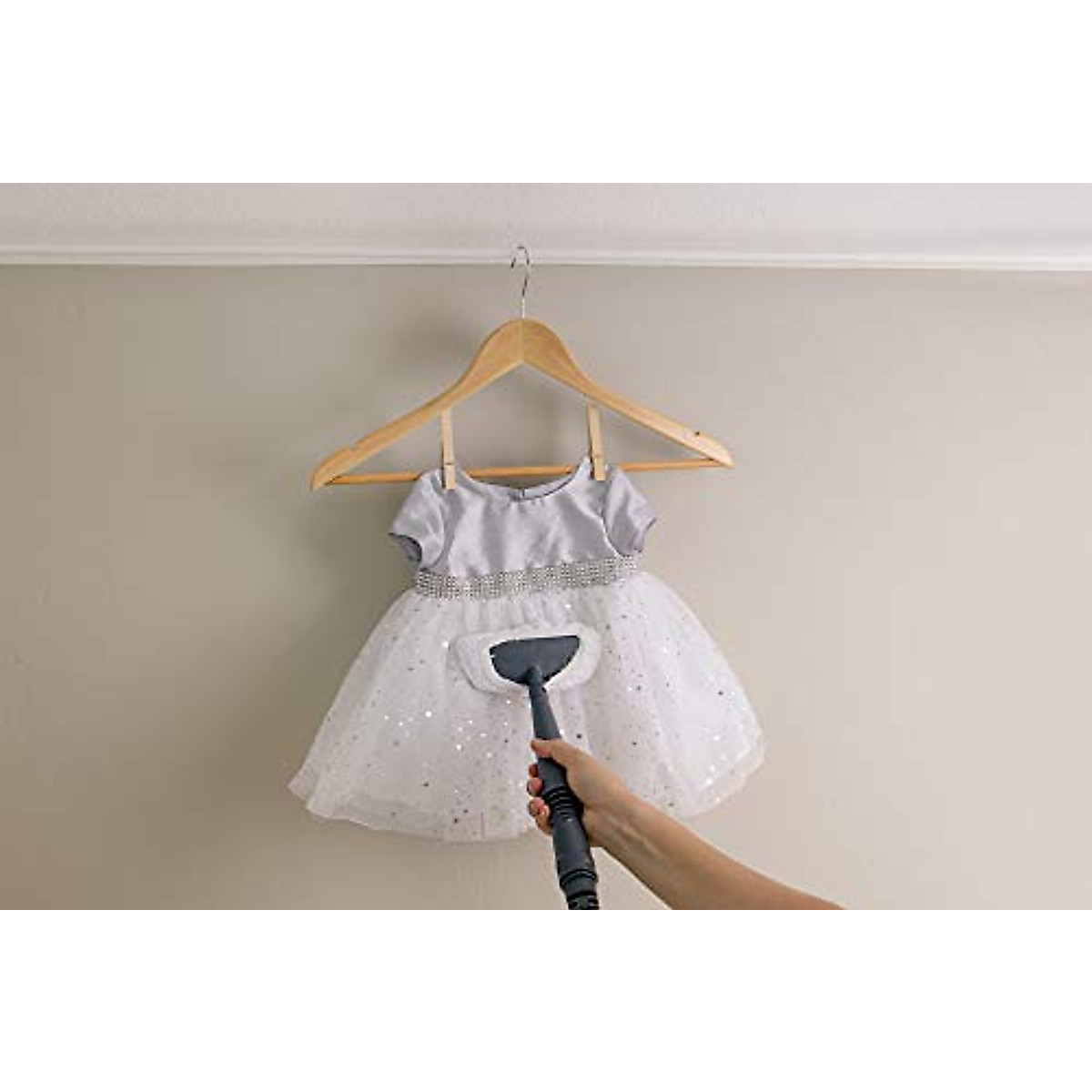 Valemo VH-ST10 Handheld Steam Cleaner and Multipurpose Steamer for Kitchens, Bathrooms and Cars, White