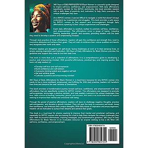 365 Days of Daily Affirmations for Black Women: Inspiring Self-Love, Confidence, and Empowerment for BIPOC Women
