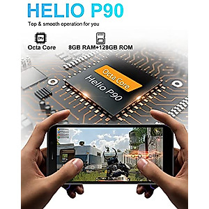 DOOGEE S89 PRO Rugged Smartphone(2022), 12000mAh Massive Battery Android 12 Rugged Phone Unlocked, 65W Fast Charging, 8GB+256GB IP68 Waterproof Cellphone, Night Vision, Breathing Light, NFC, Dual 4G