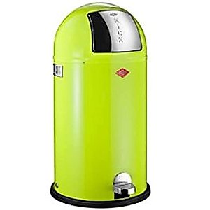 WESCO 177731 Bin with Pedal 40 l, Lime Green