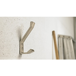 Richelieu Hardware RH1273021170 Contemporary Aluminum Hook, Stainless Steel