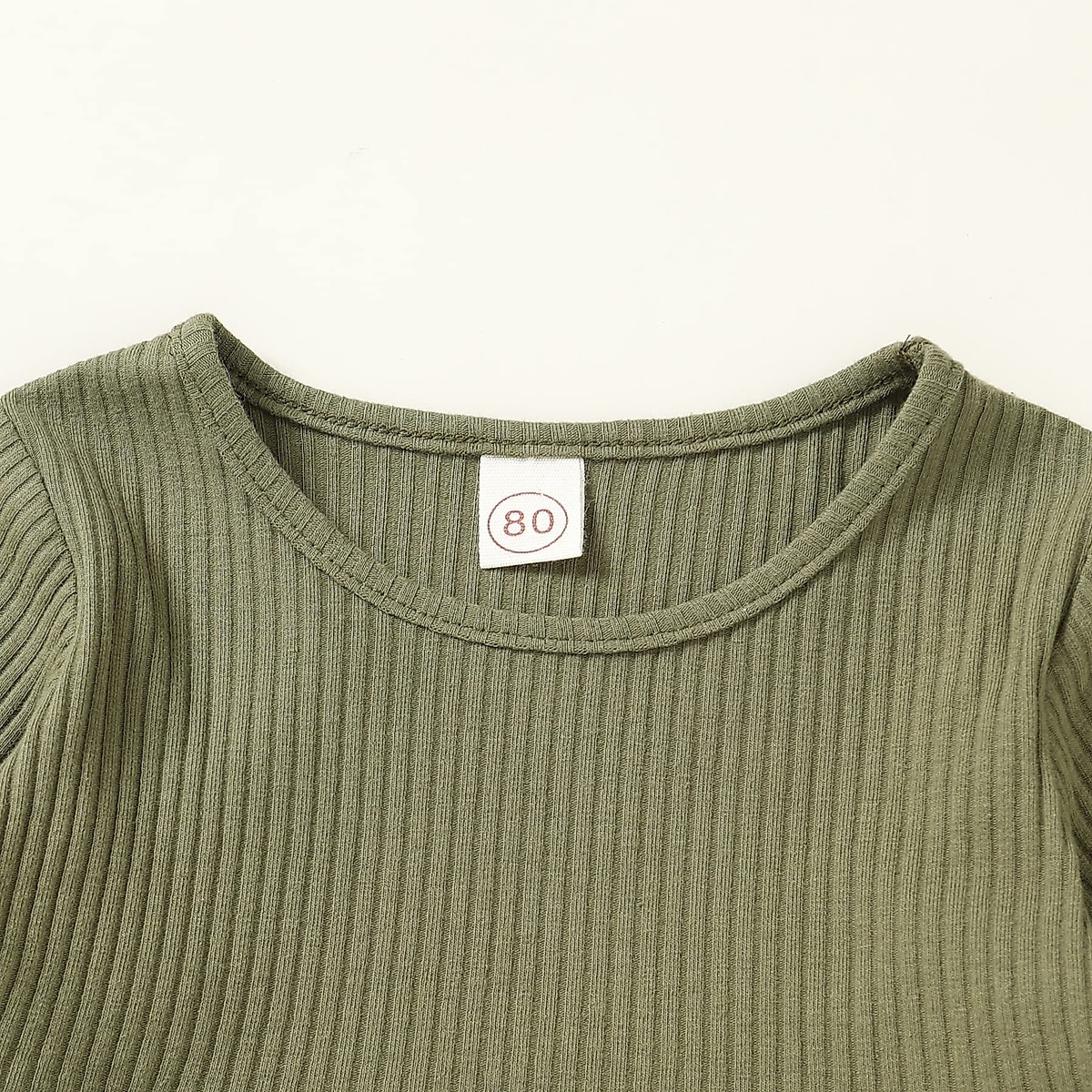 YOUNGER TREE Toddler Baby Girls Spring Clothing Solid Color Cotton Pit Irregular Skirt Winter Dress Long Sleeve Skirt Outfits(Green, 2-3T)