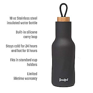 Vacuum-Sealed Stainless Steel Thermal Insulated Water Bottle, Gray