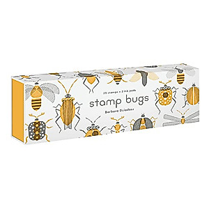 Stamp Bugs (25 stamps, 2 ink colors)
