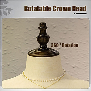 Female Dress Form Female Mannequin Torso Body Female Tailors Dummy, Dressmakers Fashion Mannequin Students Tailors Dummy Sewing Torso with Wood Stand, Height Range 47.2″-71.6″ Female Dress Form ( Colo