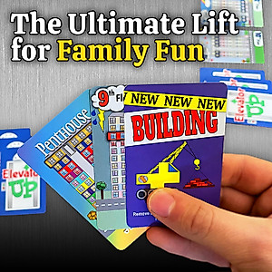 ElevatorUp™ - The Ultimate Lift for Family Fun! Smiles, Laughter, and Memories packed into a Card Game for 2-5 players, ages 7+
