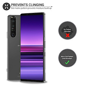 Olixar Clear Case for Sony Xperia 1 III - Silicone Gel TPU Flexible - Ultra Thin - Slim Protection - Wireless Charging Compatible - Shockproof Phone Cover - Crystal Clear