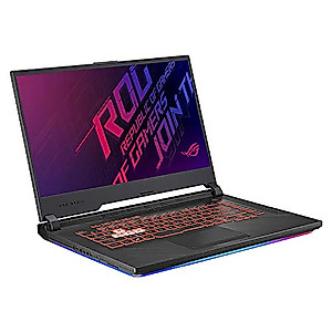 ASUS 2020 ROG Strix G 15.6" FHD LED Gaming Laptop Computer, Intel Core i7-9750H, 32GB RAM, 2TB HDD+2TB SSD, Backlit Keyboard, GeForce GTX 1650 Graphics, HDMI, Win 10, Black, 32GB Snow Bell USB Card