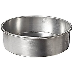 American METALCRAFT, Inc. American Metalcraft 3810 Aluminum Cake Pan, Silver, 10-Inch Diameter