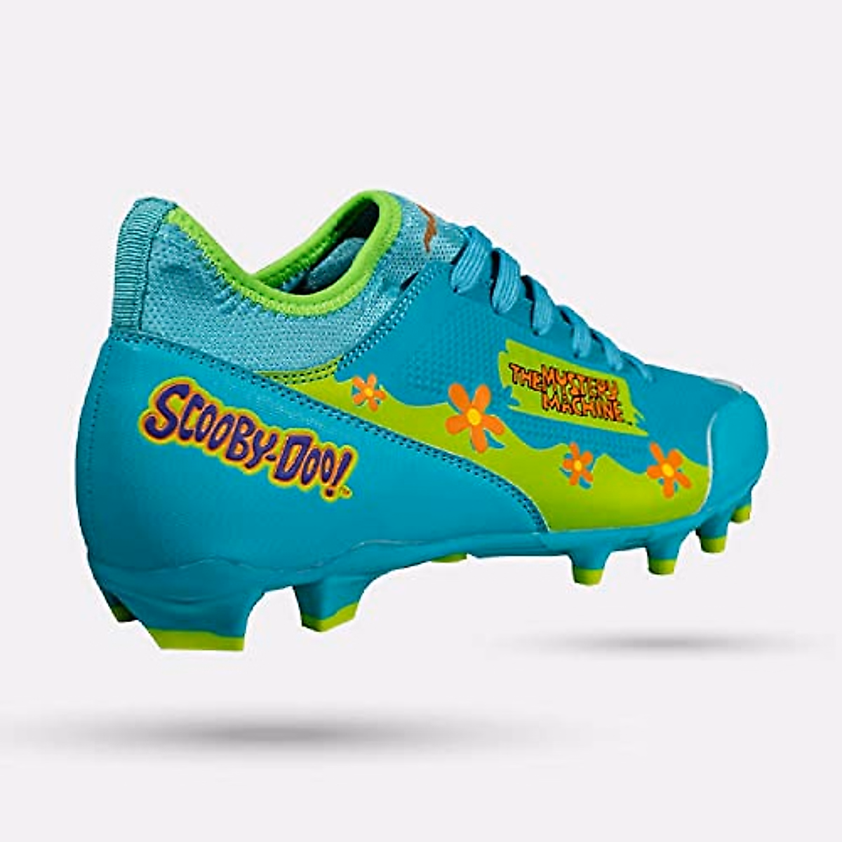 Phenom Elite Scooby-Doo Youth Football Cleats - Velocity 3.0 (us_Footwear_Size_System, Adult, Men, Numeric, Medium, Numeric_8) Grey