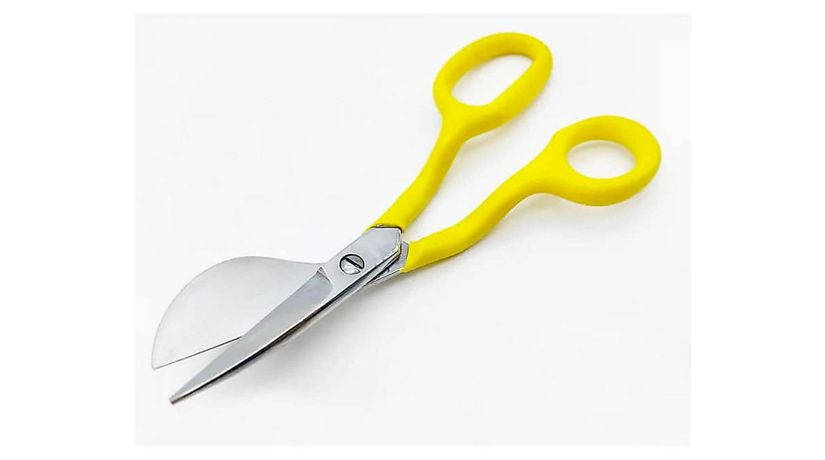 ArtTufing Duckbill Scissors for Precise Fabric Trimming